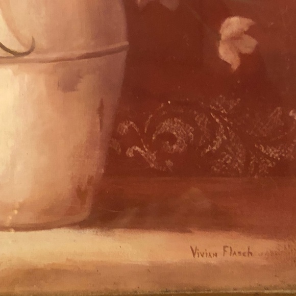 Vivian Flasch | Wall Decor | Vivian Flasch Framed Paint 35x115 | Poshmark
